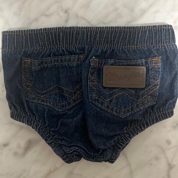 Wrangler | Bottoms | Wrangler Jean Diaper Cover | Poshmark
